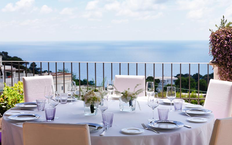 Restaurant Terrazza Tiberio on Capri: Tastes of Tiberio