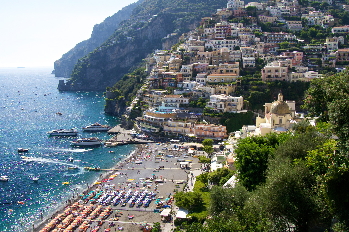 The Beaches of Positano