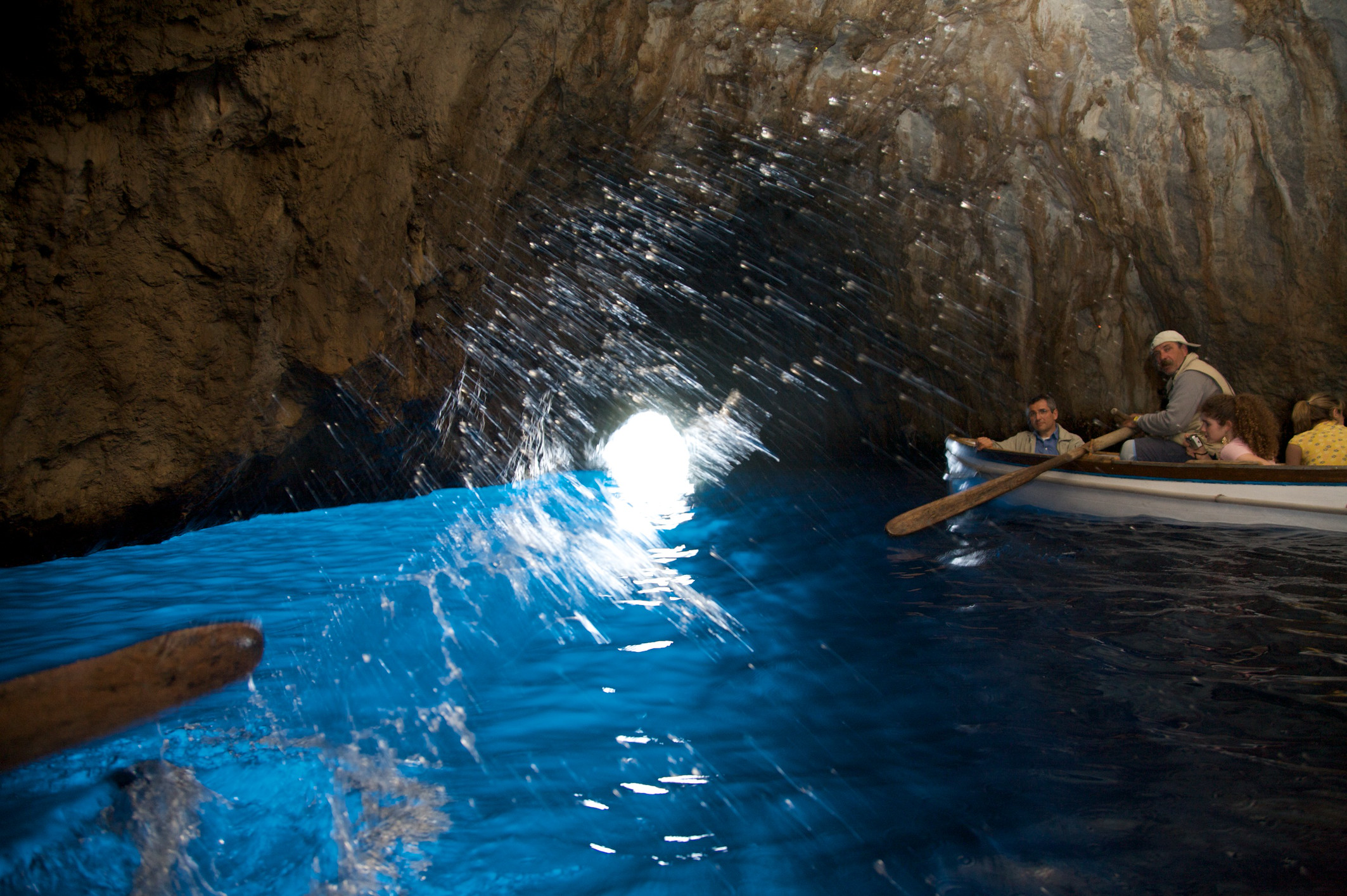 Grotta Azzurra - The Blue Grotto Capri - Capri