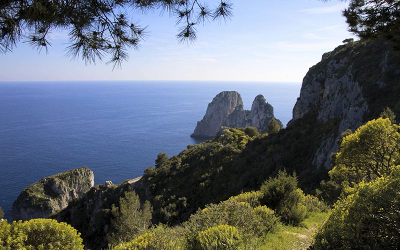 Pizzolungo - Itinerari - Island of Capri